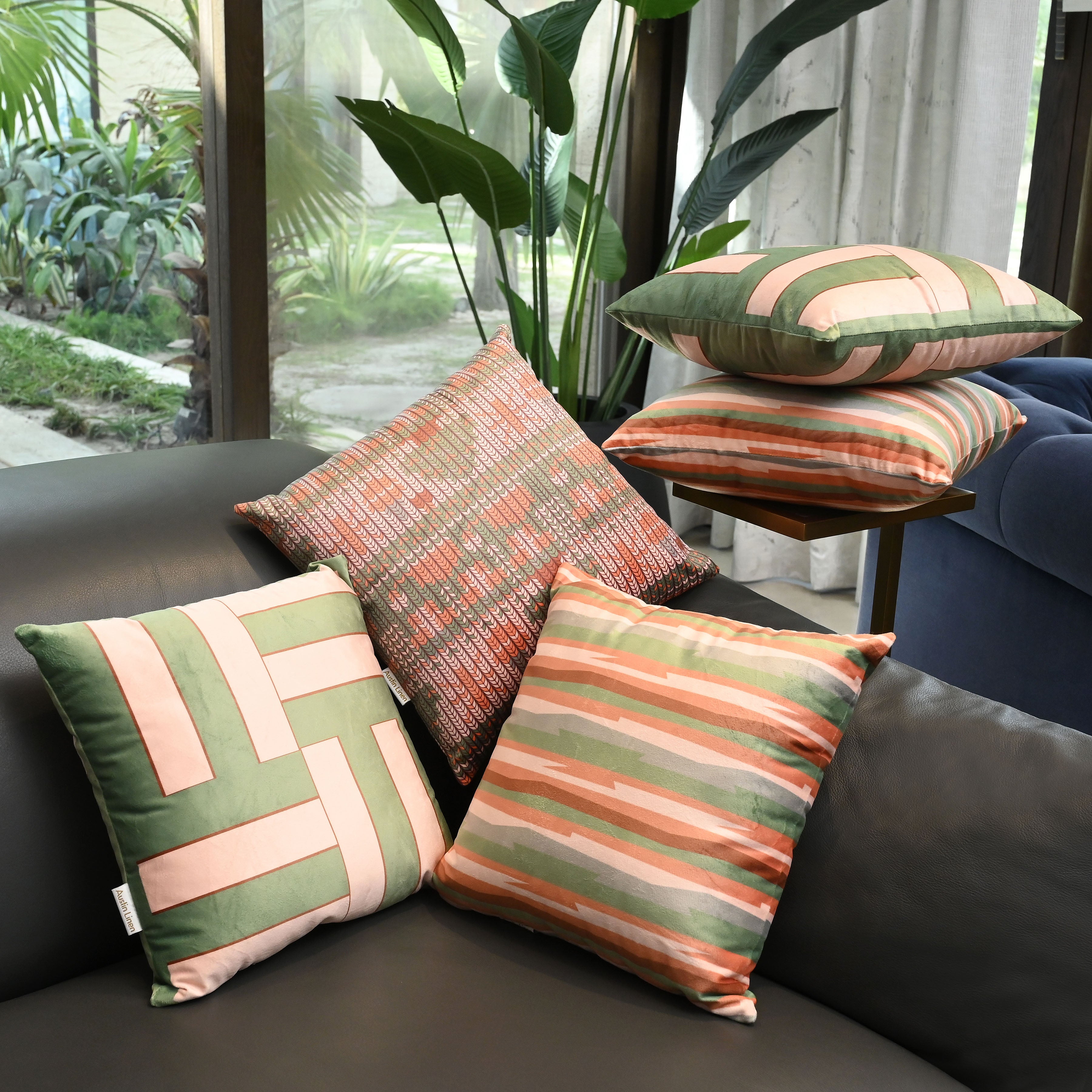 Olive Ember Cushion Set (Pack of 5) – Austin Linen