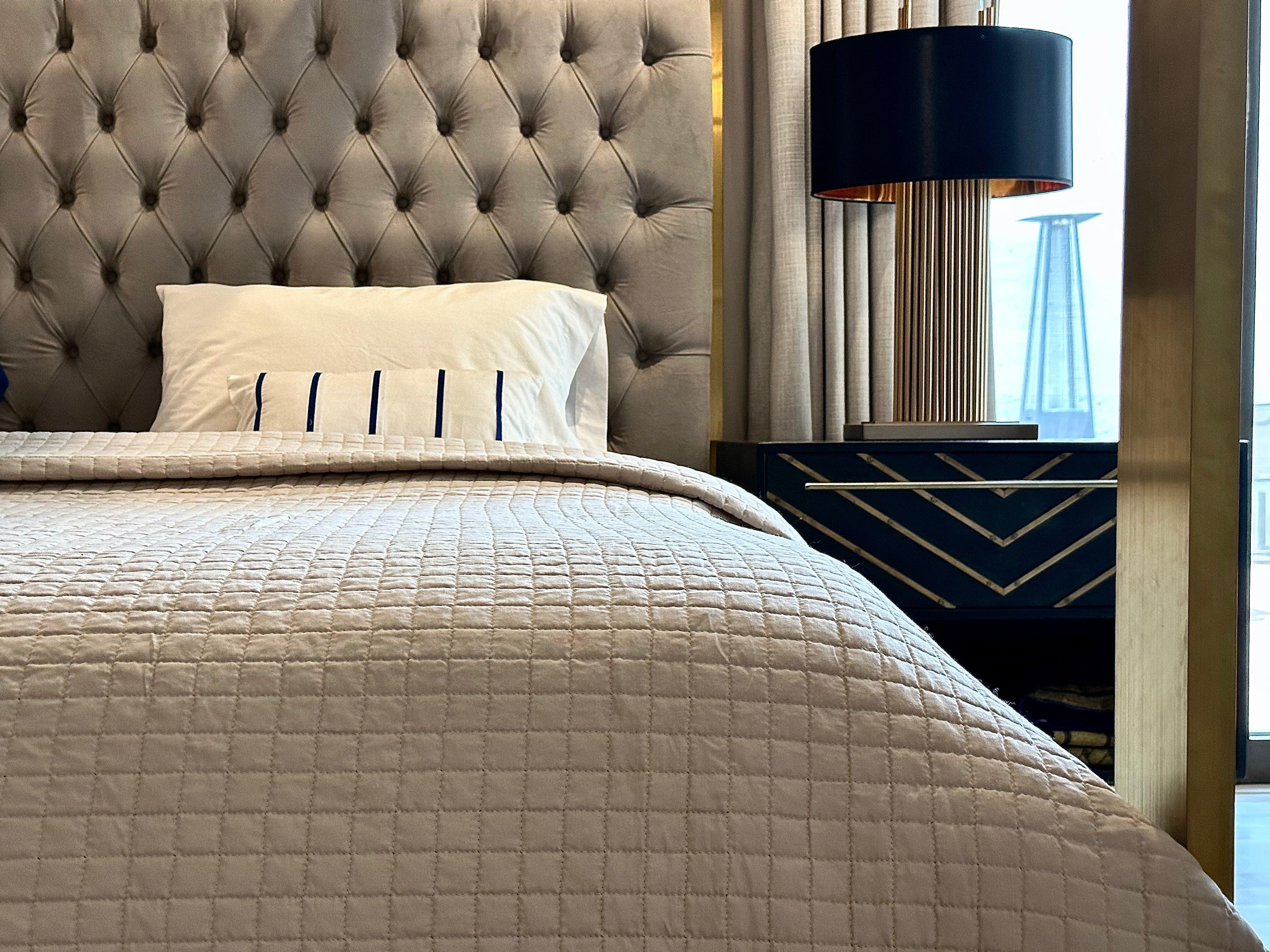 Elevate Your Bedroom with Our Luxury Lightweight Bed Spread - Unmatched ...